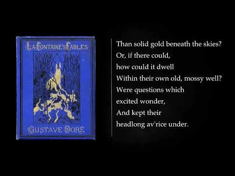 (1/2) THE FABLES OF LA FONTAINE from French. Audiobook, full length