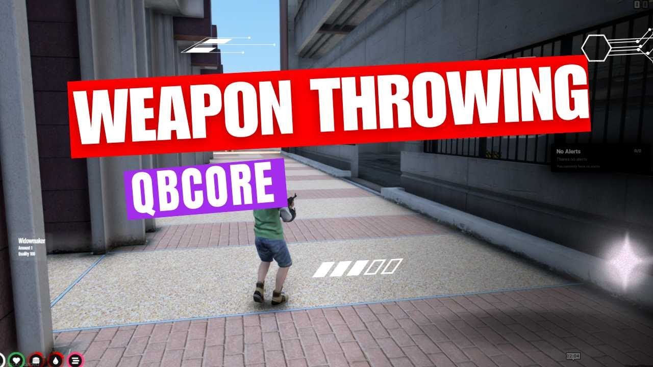 fivem weapon throwing script | Qbcore Script | GTA V