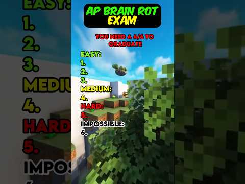 Can you pass the AP brainrot Test 4? #brainrot