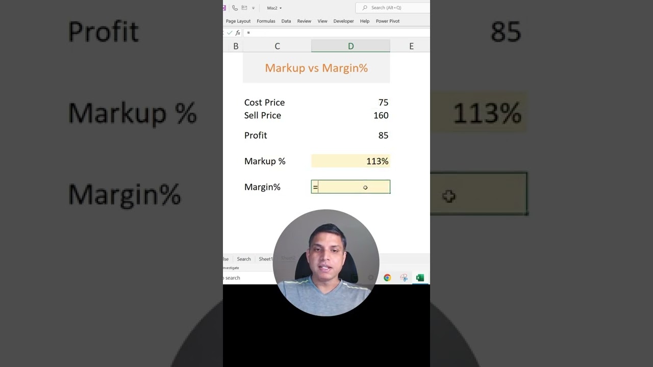 Difference between Margin & Markup
