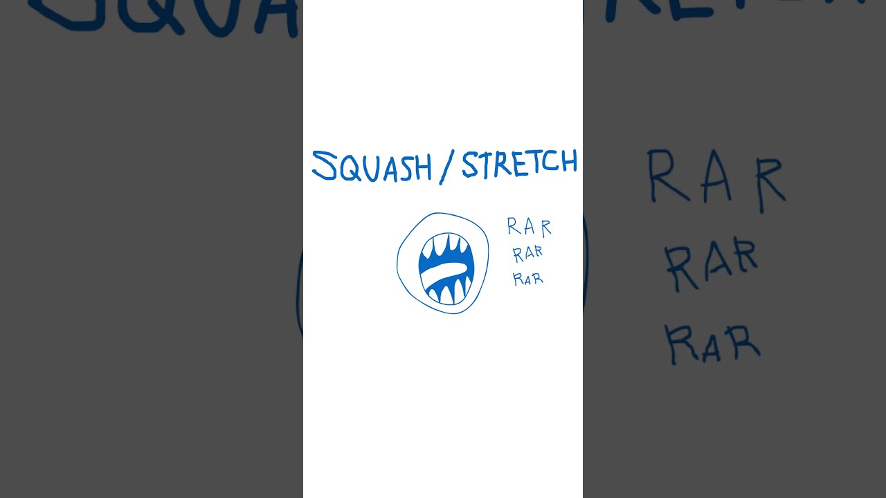 Squash and Stretch 2D Animation Practice