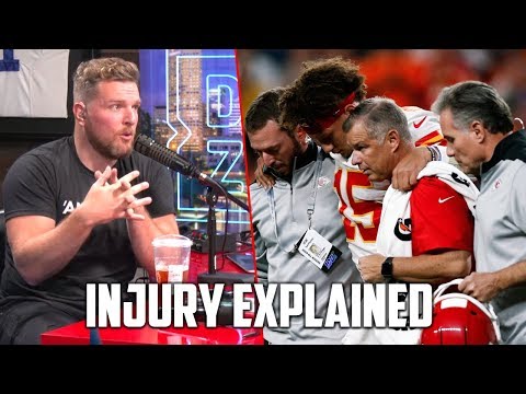 Pat McAfee Explains Patrick Mahomes Knee Injury