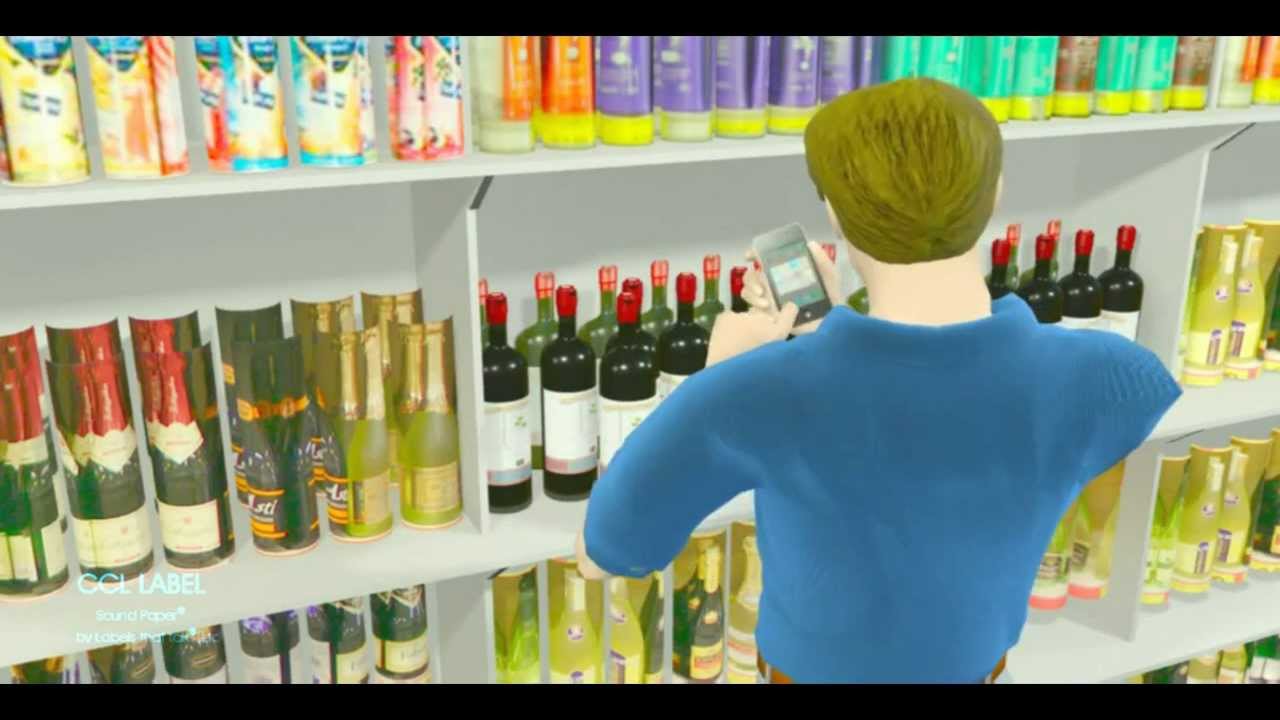 CCL Labels and Labels That Talk - Wine Label Example