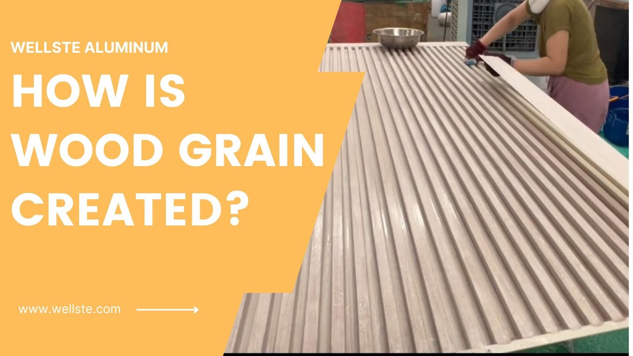 How is Wood Grain Created? #wellste