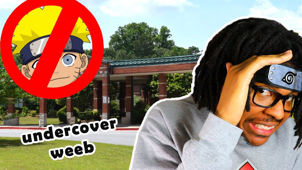 BEING A WEEB IN SCHOOL (Undercover)