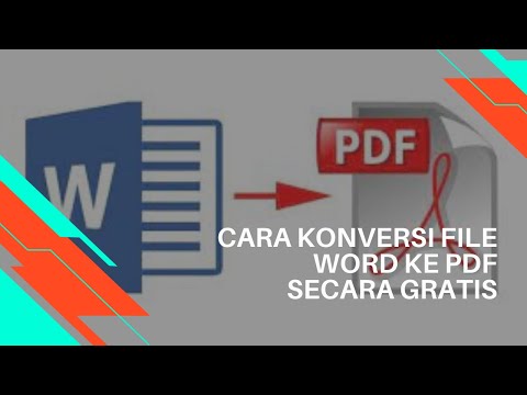 Cara Konversi File Word Ke Pdf Secara Online