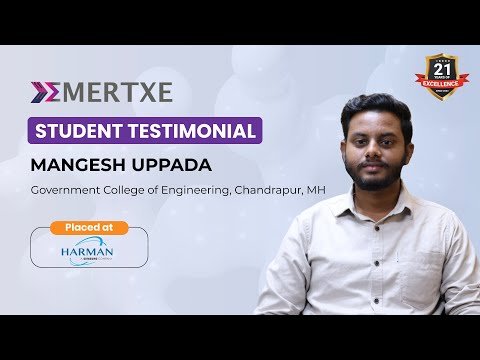 How Mangesh Uppada Cracked Harman International Job After Embedded Training at Emertxe