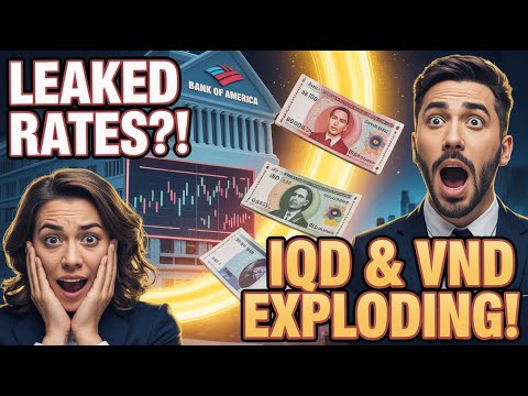 🔥 Bank of America LEAKED Exchange Rates? IQD & VND Skyrocketing Soon! 💰🚀 | IQD RV Update