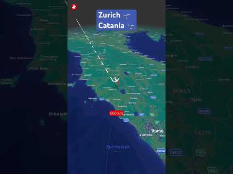Flight from Zurich (Switzerland) to Catania ✈️ by Edelweiss Air