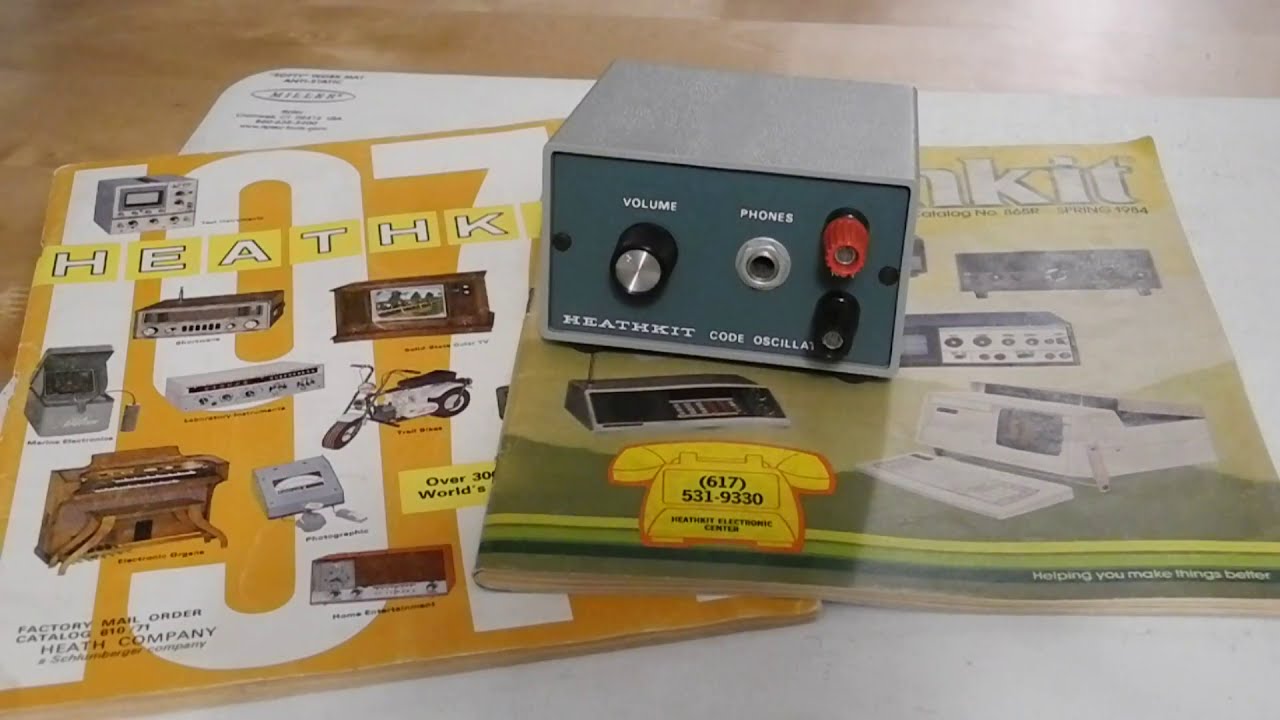 The Heathkit HD-1416 Code Oscillator