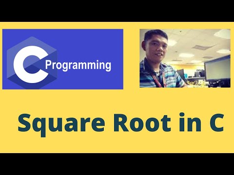 Square Root in C