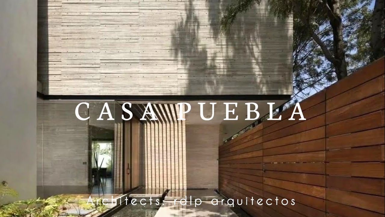 Casa Puebla, A Very Interesting Mexican Style House