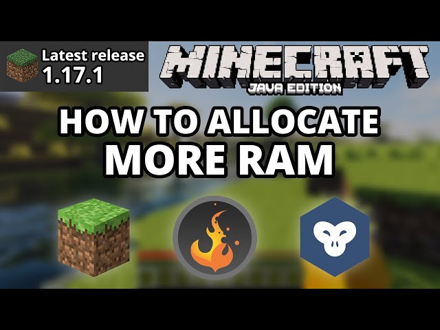 How to allocate more RAM to Minecraft