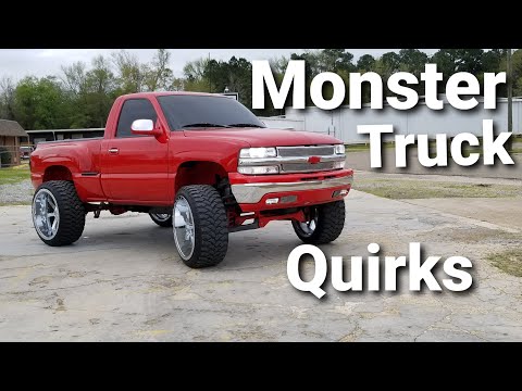 'Monster' 1999 Chevy Silverado LS, on an Enormous Lift Kit. Sounds Amazing
