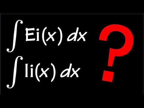 Integral of Ei(x) and li(x)