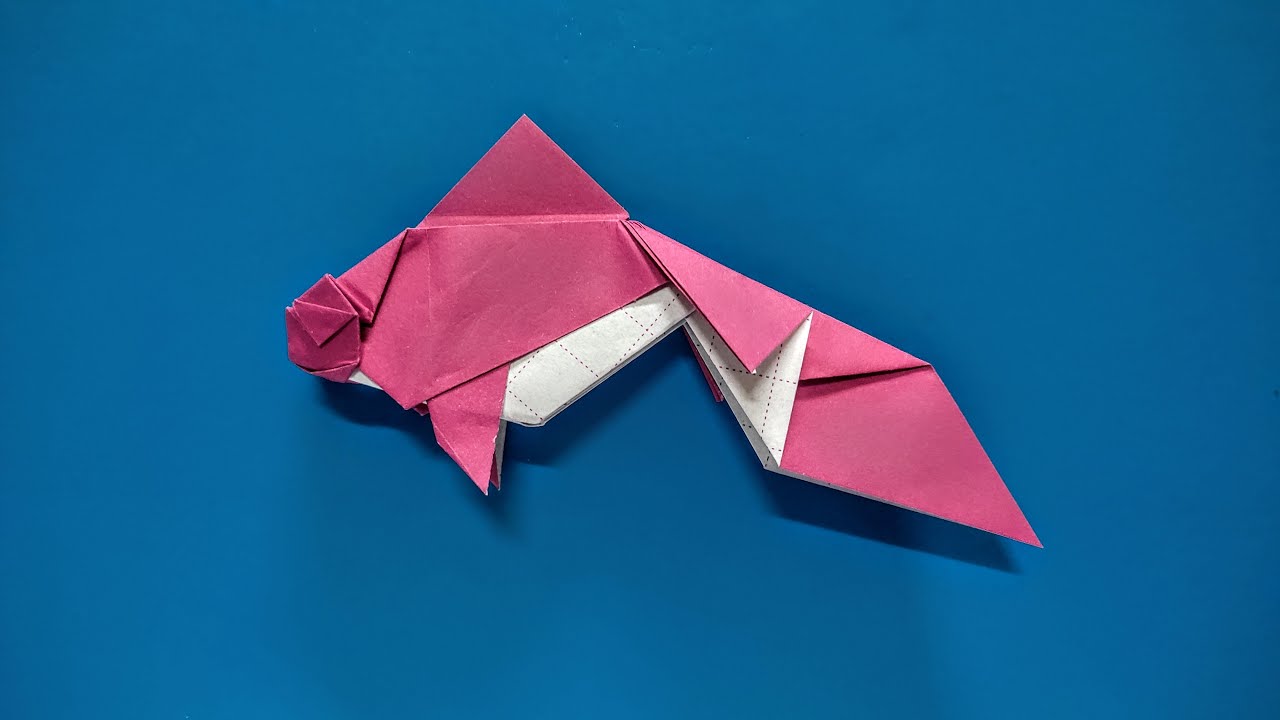 Origami Goldfish | How To Make A Paper Goldfish | Origami Tutorial