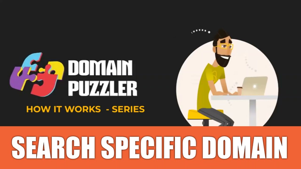 DomainPuzzler - How-To 4/10: Search a specific domain