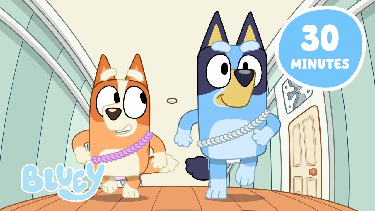 Bluey's Sunny Spring Tales ☀️ 🌼 | 30 MINUTES of Bluey Stories | Bluey