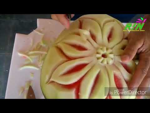 WORLD AMAZING VIDEO: FLORA DESIGN IN WATERMELON