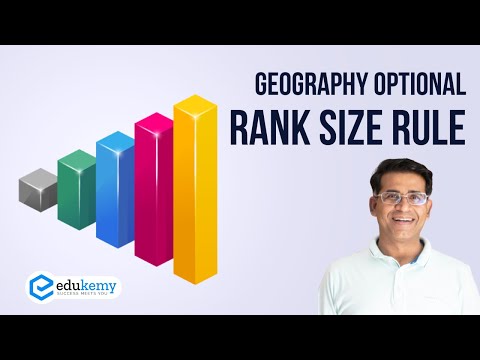 Rank Size Rule | Geography Optional | Shabbir Sir | UPSC CSE | Edukemy