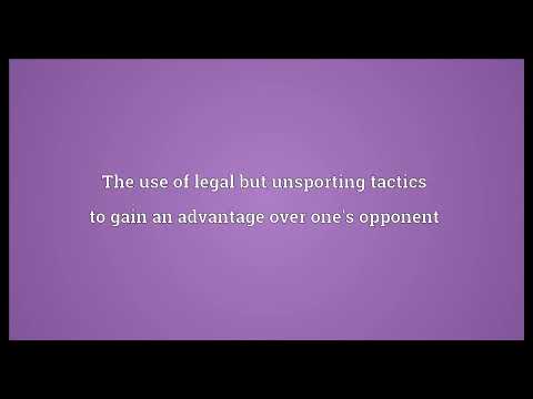 Gamesmanship Meaning
