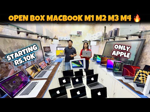 MacBook At cheapest Price Opne Box MacBooks M1 M2 M3 M4 13inch 15inch 16inch Laptop market Delhi