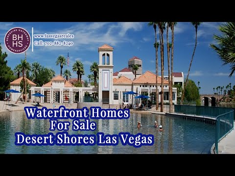 Desert Shores Las Vegas Waterfront Homes For Sale 702-882-8240 | LasVegasRealEstate.org