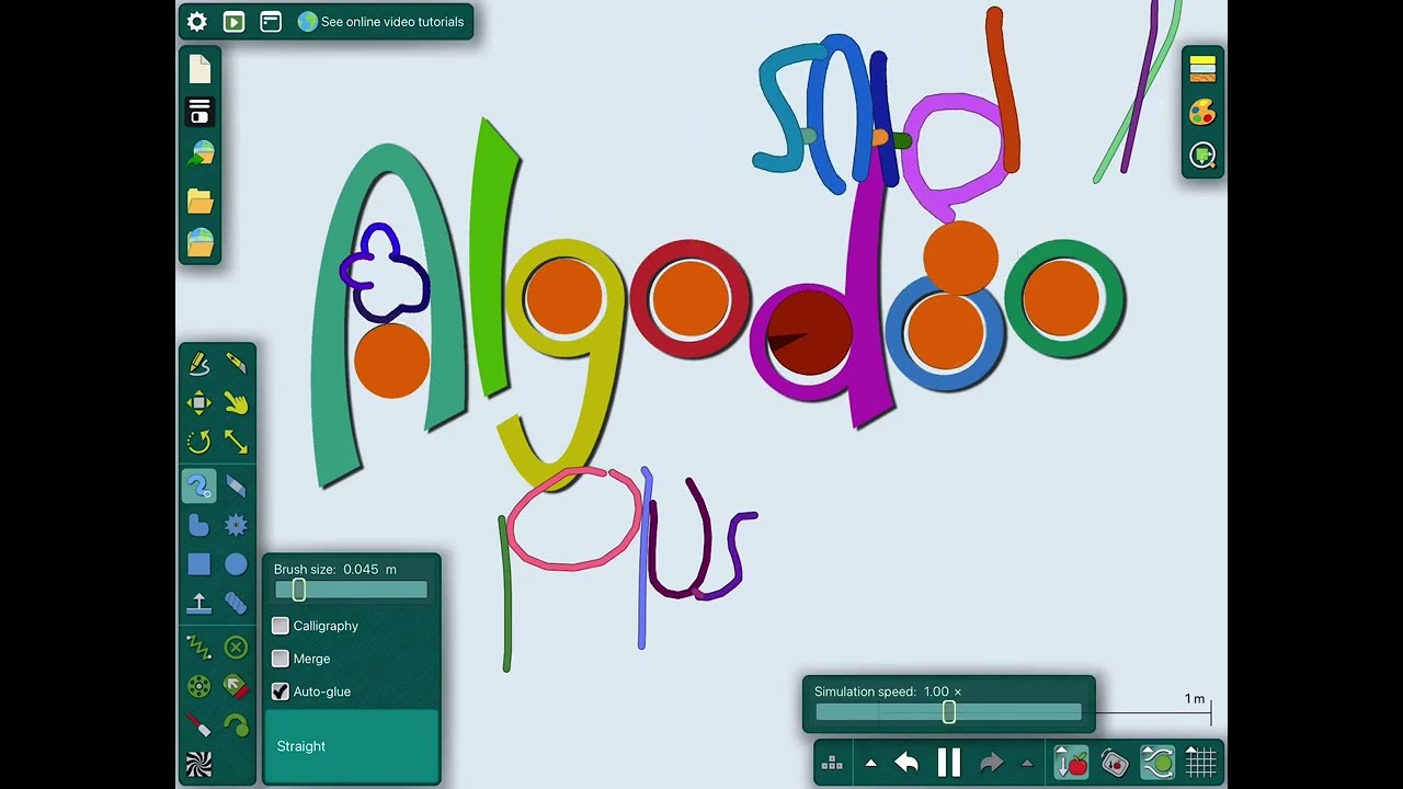 Algodoo PLUS intro