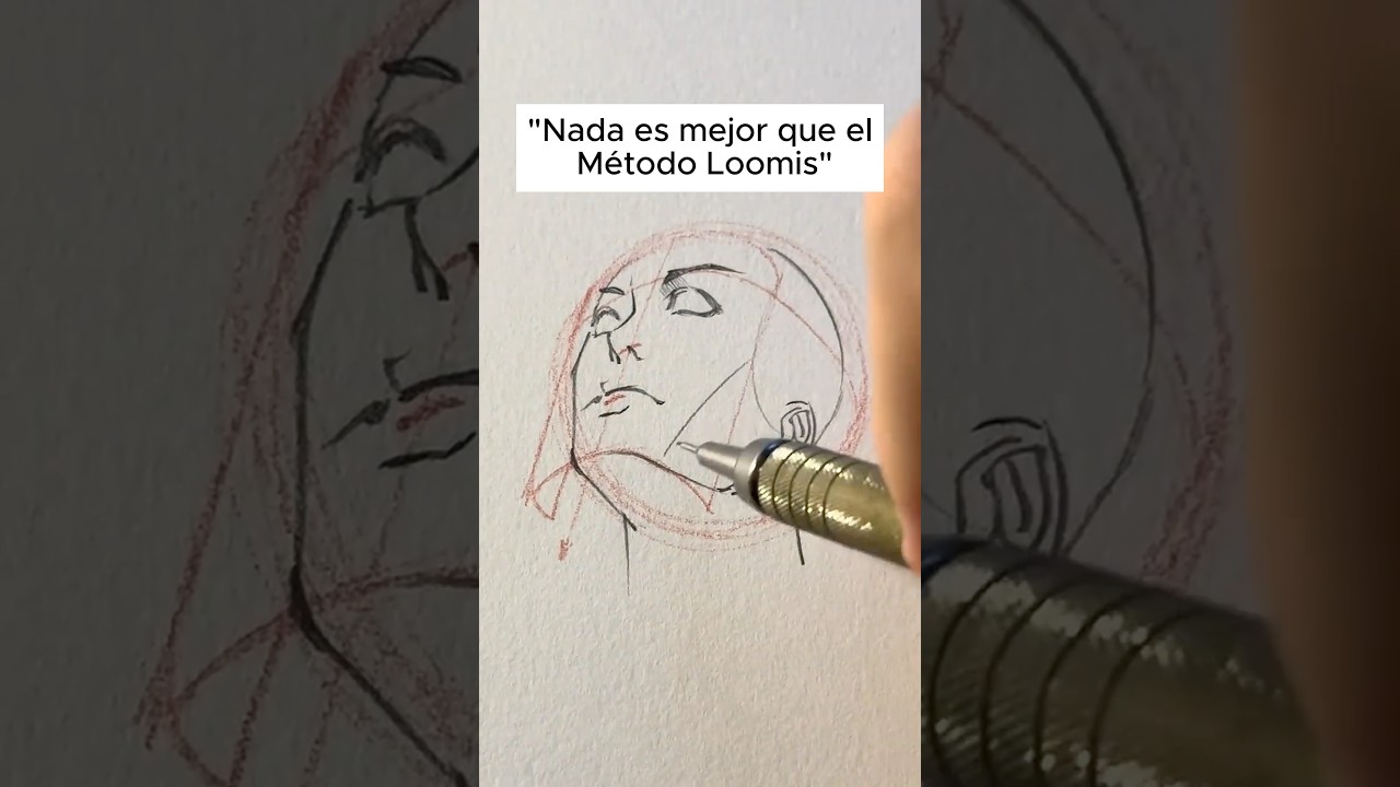 ¡El Secreto para Dibujar Cabezas! 🎨 Método loomis