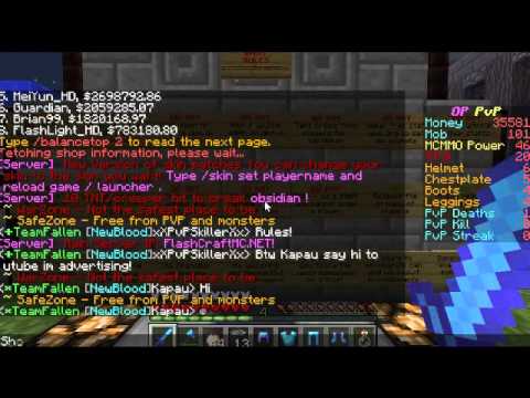 Minecraft 1.8 Cracked op factions server!