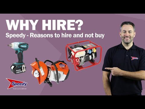 Why it’s good to hire power tools | Speedy Services
