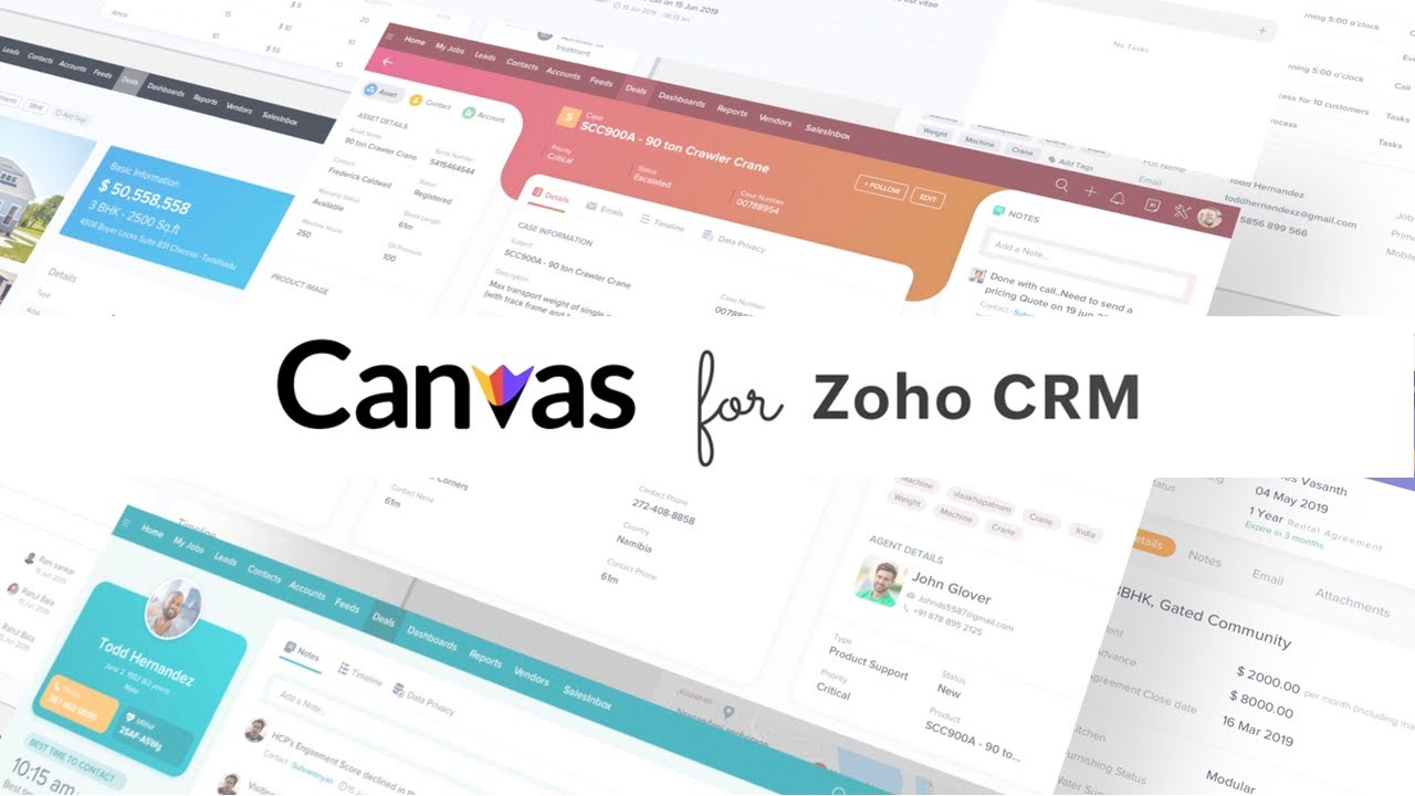 INTRODUCING CANVAS FOR ZOHO CRM - ANALYB INTRODUCING CANVAS FOR ZOHO CRM - ANALYB