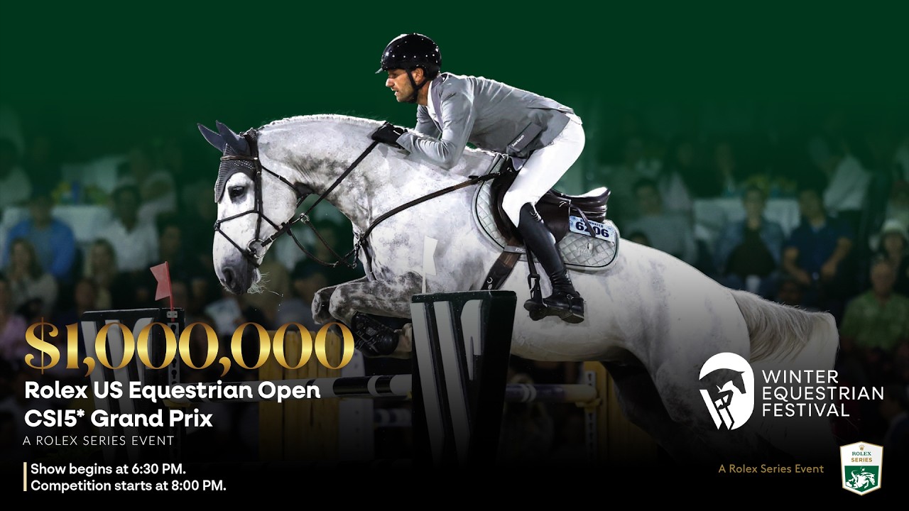 Watch $1,000,000 Rolex US Equestrian Open CSI5* Grand Prix, a Rolex Series Event