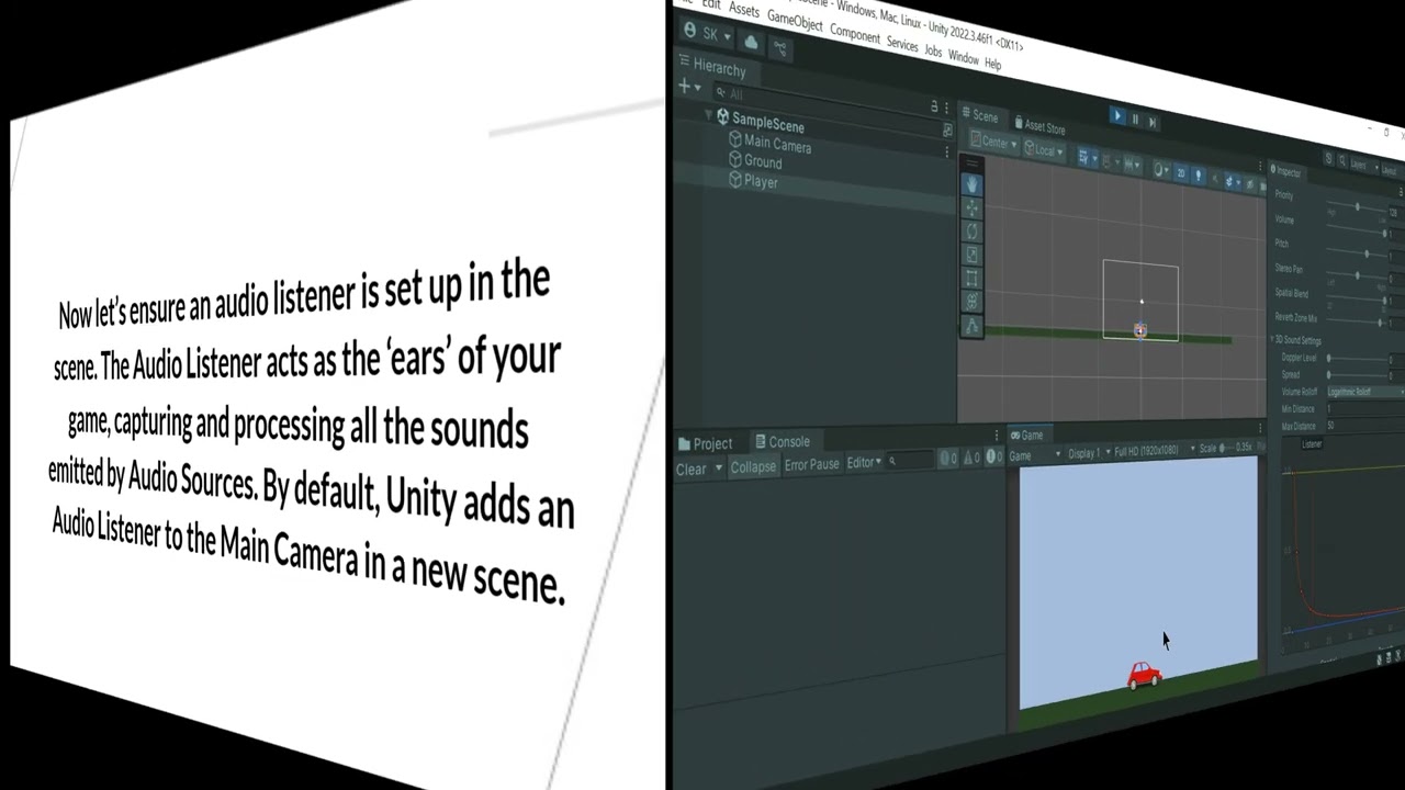 Audio in Unity | Chapter - 3 | Implementing 3D Spatial Audio