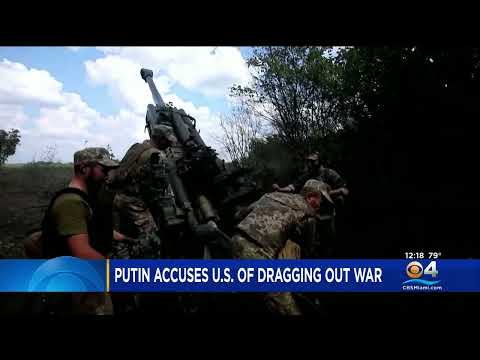 Putin: United States "Using The People Of Ukraine As Cannon Fodder"
