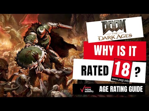 DOOM: The Dark Ages | PEGI Age Rating Guide (By The Games Rating Authority)