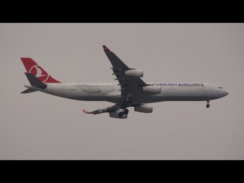 ITB SPECIAL | Turkish Airlines | Airbus A340-313 [TC-JIH] | Landing at Berlin-Tegel (TXL/EDDT)