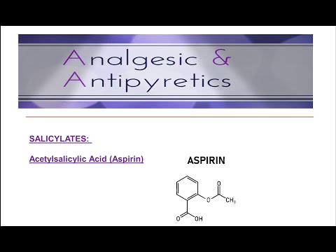 Analgesics & Antipyretics || SAR of Aspirin || Medicinal Chemistry || Lectures by Dr. Huma Ahmad
