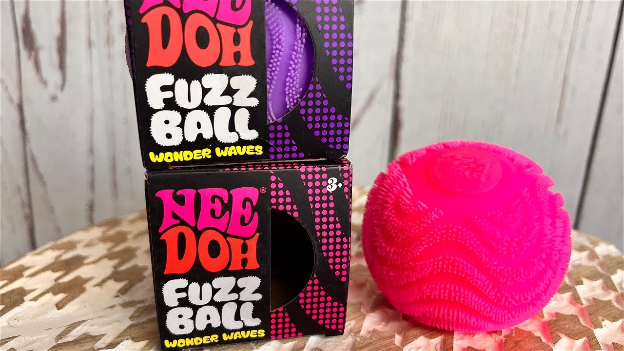 Schylling NeeDoh Sensory Toy Fuzz Ball Review