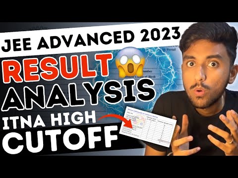 😱Ultra Shocking Cutoffs - JEE Advanced 2023 Result Analysis | Marks vs Rank