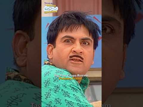 Tag Your Chupa Rustam Padhaku Friend! #comedy #funny #trending #viral #taarakmehta