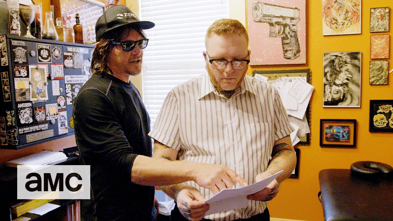 Ride with Norman Reedus: 'Lemmy Tattoo' Talked About Scene Ep 105