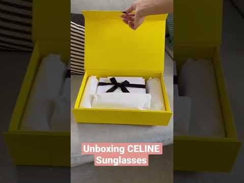Unboxing CELINE sunglasses