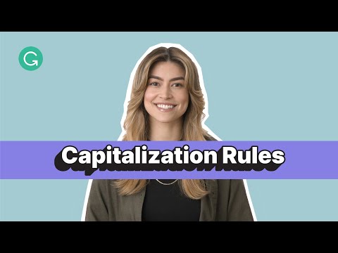 8 Capitalization Rules You Should Know