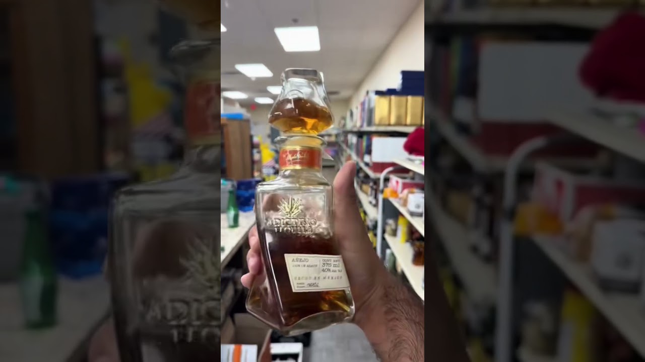 Adictivo Tequila Bottle