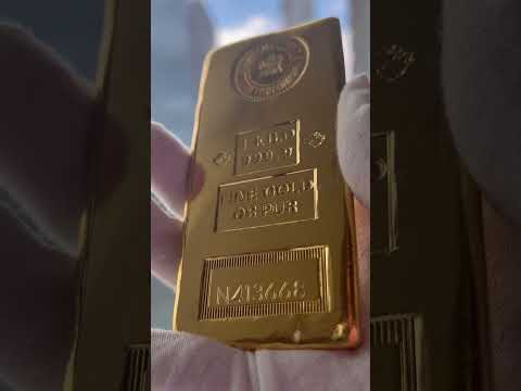 1 Kilo Gold Bar #preciousmetals #bullioninvestment #metalprices