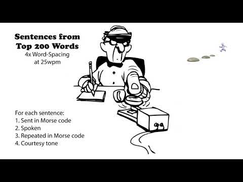 Sentences from Top 200 Words - 4x Word-Spacing - 25wpm