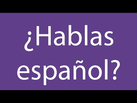 How To Pronounce ''¿Hablas español?'' (Do You Speak Spanish?) Correctly in Spanish 🇲🇽