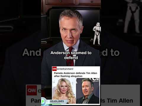 Pamela Anderson Accuses Tim Allen of Flashing Her on the Set of 'Home Improvement' #shorts