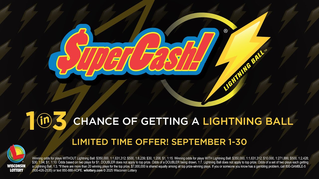 SuperCash! with Lightning Ball - 30 sec spot
